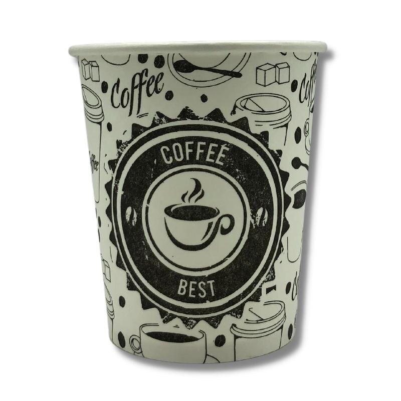 Pahar 235ml 8oz coffee best, D80 50buc, Practic Online - eMAG.ro
