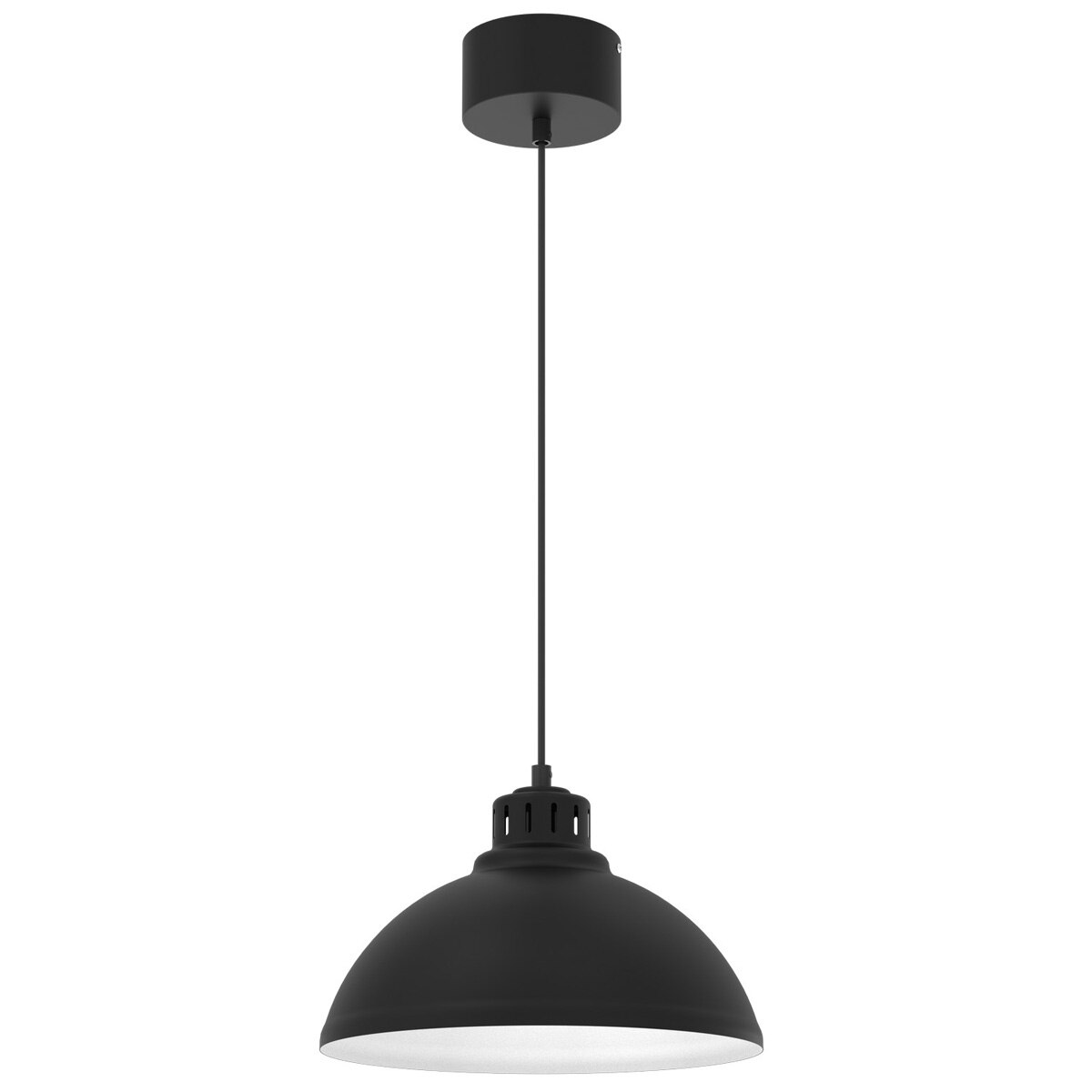 Pendul de iluminat, Luminex, Metal, Soclu E27, Negru - eMAG.ro