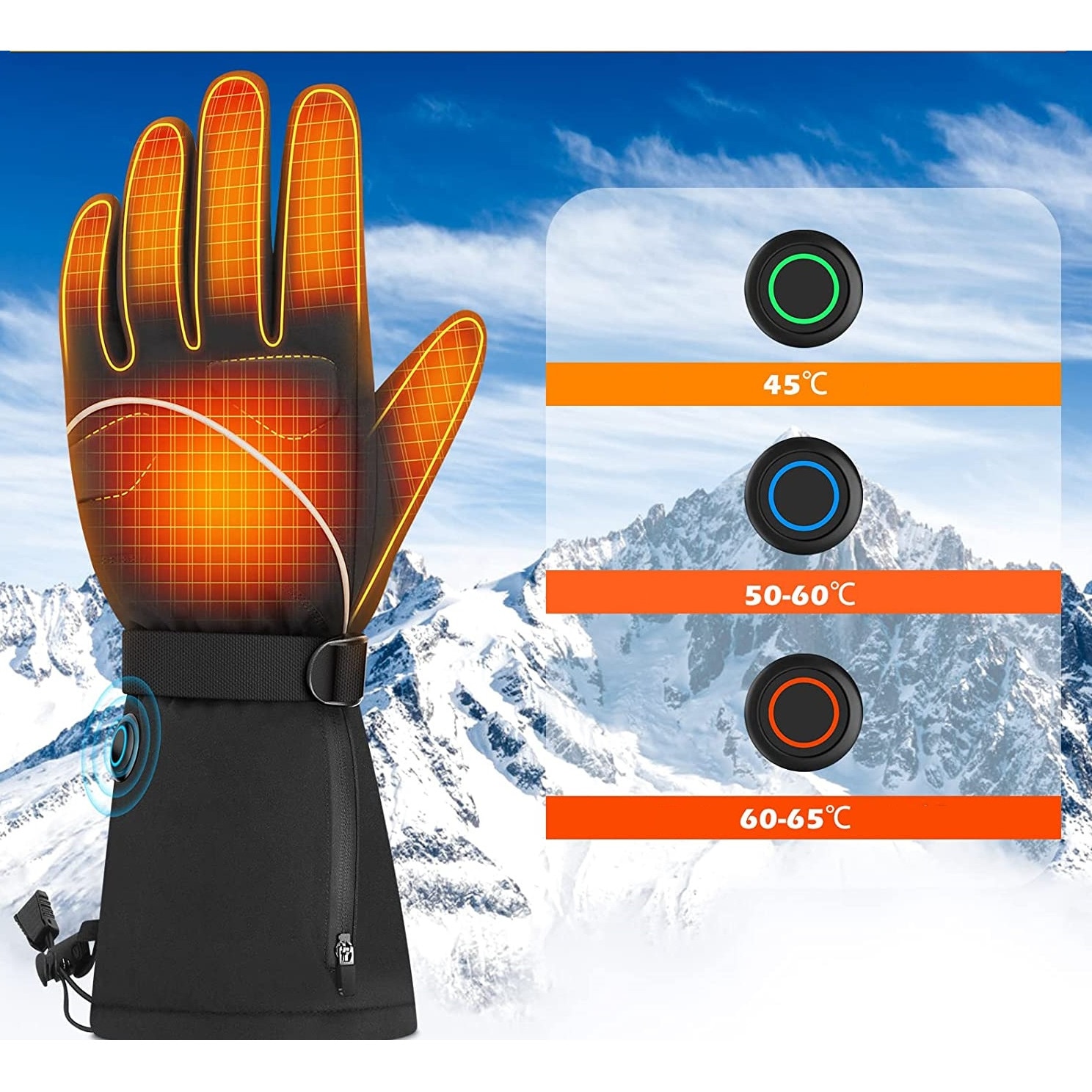 Manusi Incalzite Electric Capit WARMME