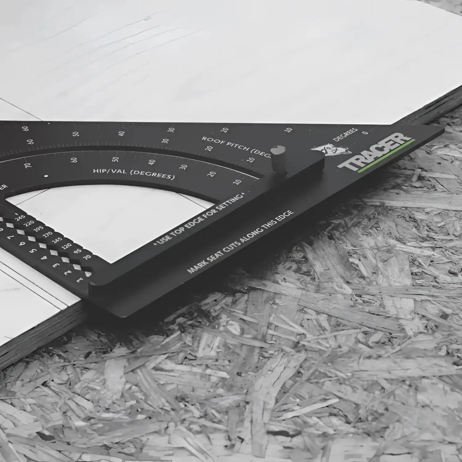 Echer Reglabil TRACER APS12 PROSQUARE 26cm Pentru Tamplarie Unealta Patrata din Aluminiu cu brat ...