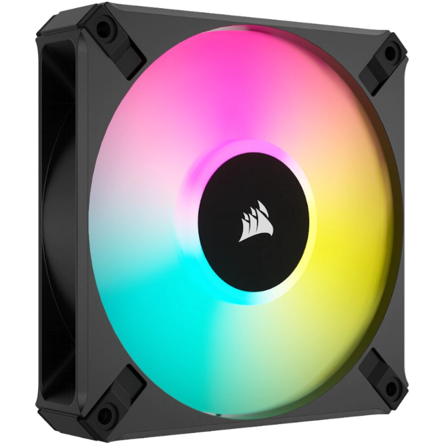 Ventilator Corsair iCUE AF140 RGB ELITE 140mm PWM Dual Fan Kit - Negru ...