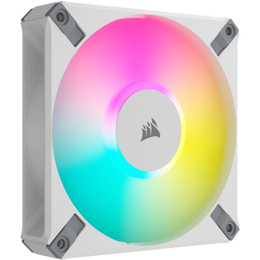 Вентилатор Corsair iCUE AF120 RGB ELITE 120mm PWM Triple Fan Kit - Бял ...