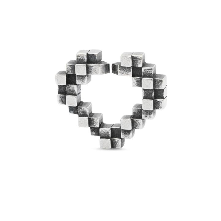 Talisman, X Jewellery, inima puzzle din argint, 1 cm - eMAG.ro