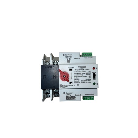 Comutator de transfer automat retea sau sursa auxiliara AC 125A 220V ...