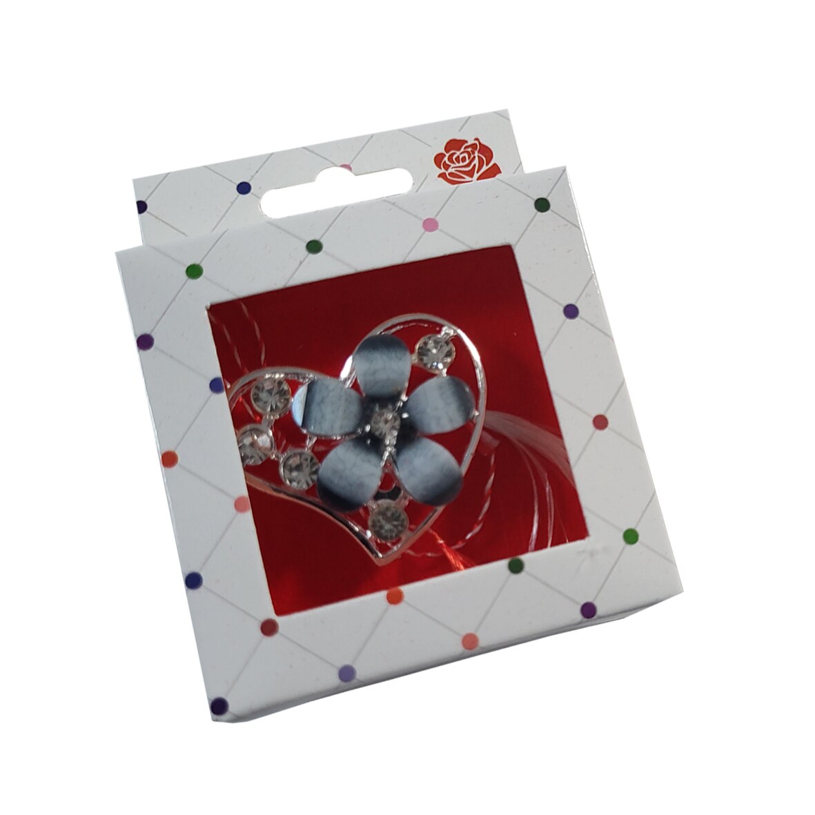 Martisor brosa mare, inima, set 10 buc - eMAG.ro