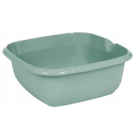 Bol patrat din plastic Keeeper, Verde, 13 l - eMAG.ro