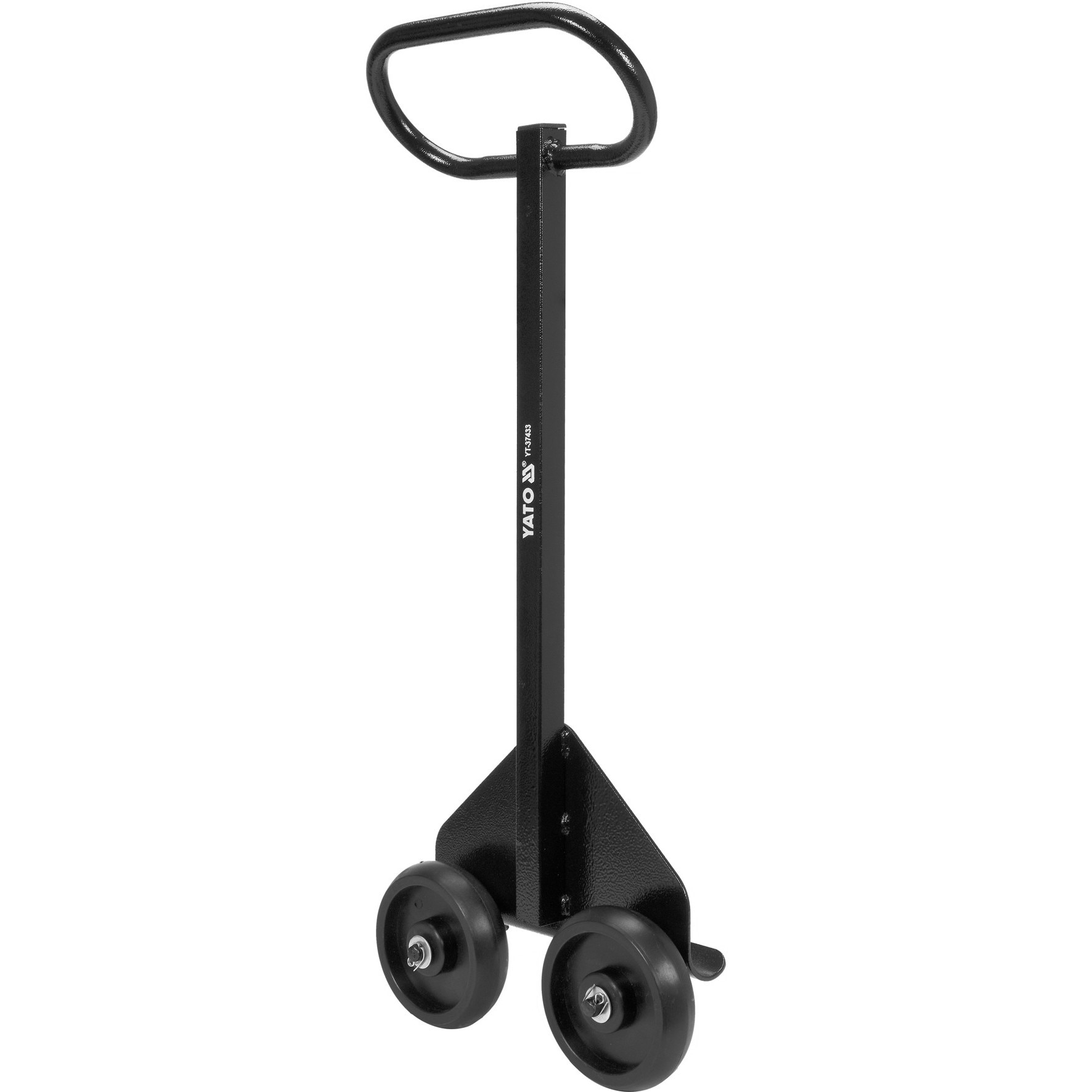 Carucior transport placi, Yato, Otel, Negru - eMAG.ro