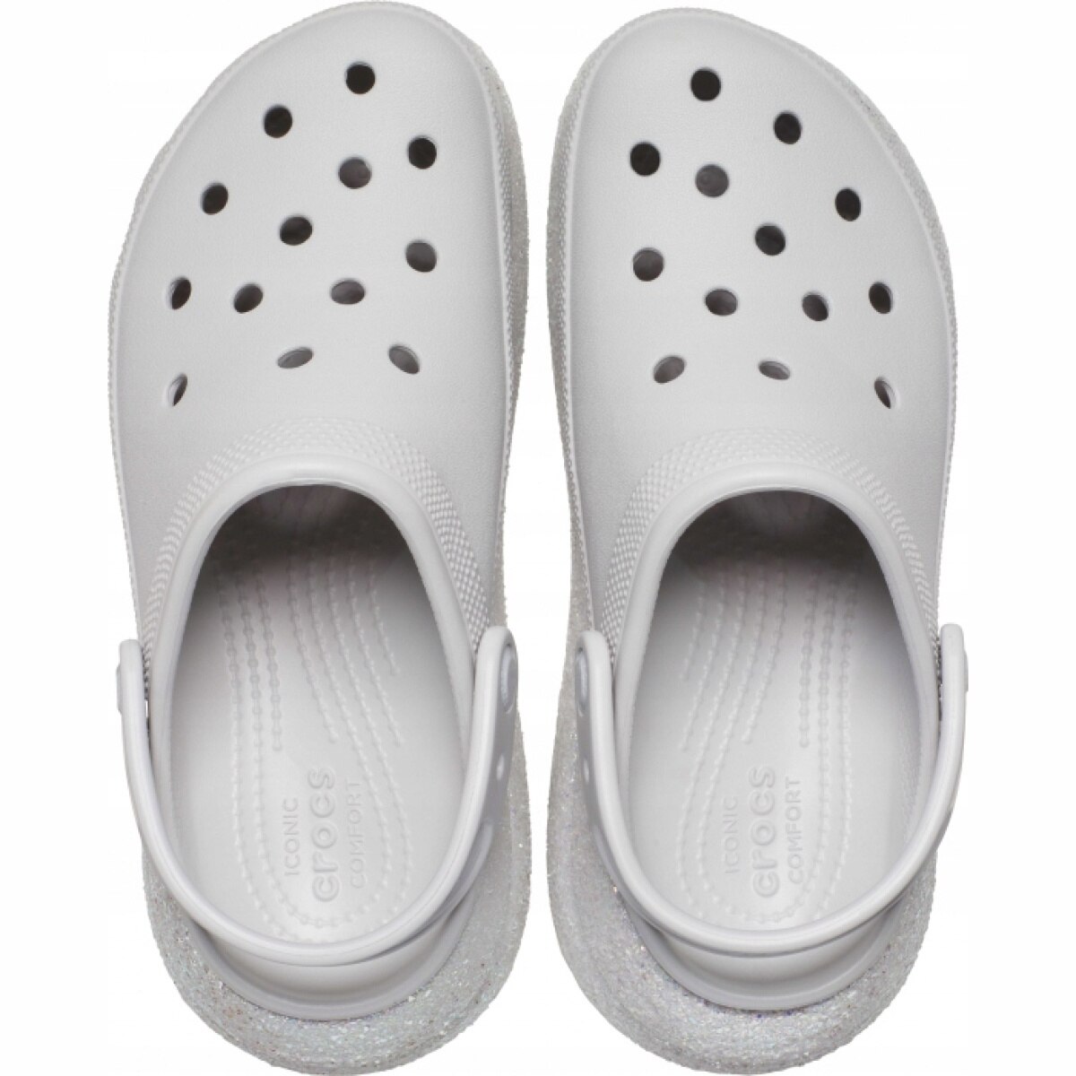 Saboti Dama, Crocs, Classic Crush Clog, Croslite, Gri - eMAG.ro