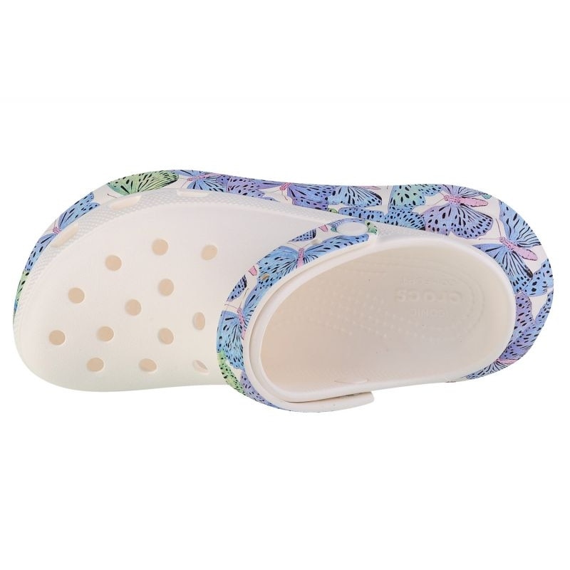 Saboti Dama, Crocs, Classic Crush Clog, Croslite, Alb, EU 36 - eMAG.ro