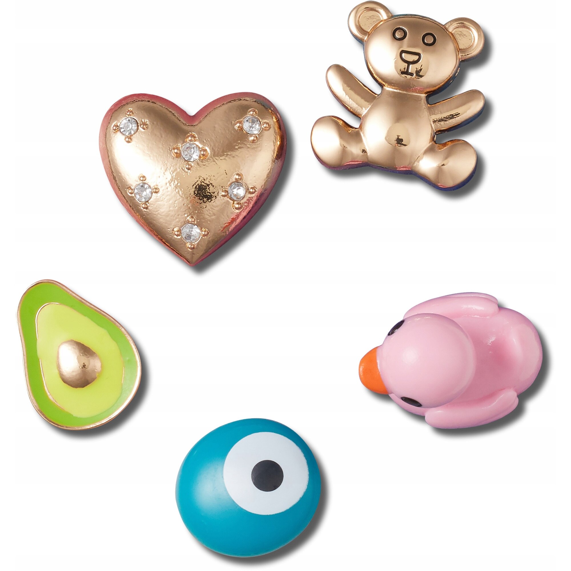 Accesoriu Jibbitz, Crocs, Junk Drawer, 5 bucati, Multicolor - eMAG.ro