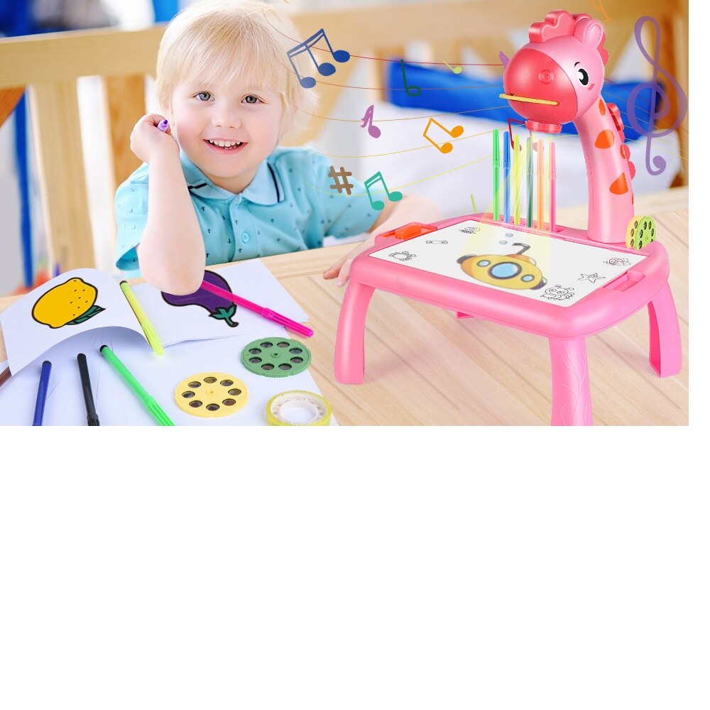 Pitikot tábla típusú oktatójáték, rajzasztal projektorral, hologrammal ...