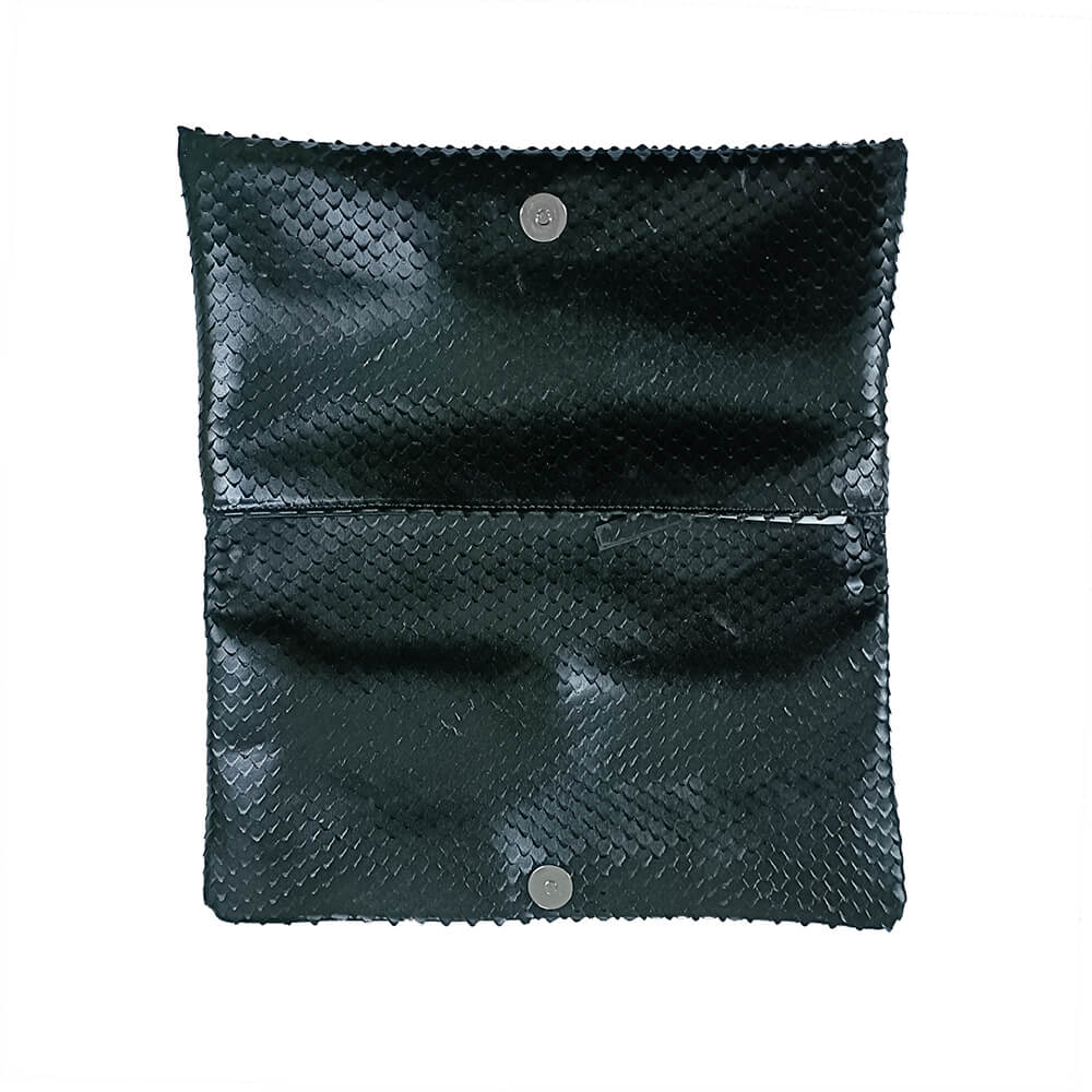 Geanta Dama plic din piele naturala Dellaconte, 8466-00 Negru - eMAG.ro