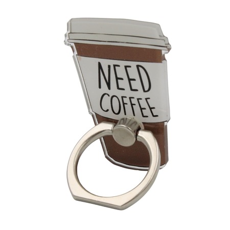 Suport inel telefon Need coffee - eMAG.ro