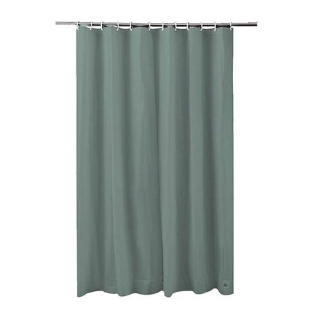 Perdea de dus textila, Frandis, 180x200 cm, poliester, verde maslin ...