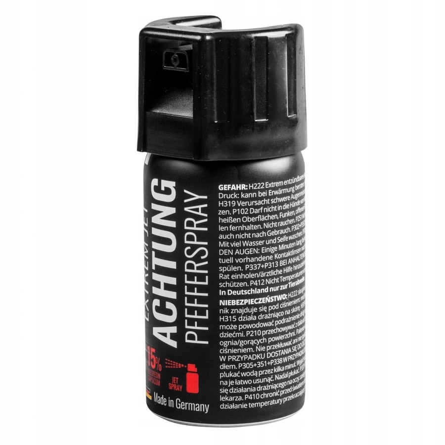 Spray cu piper Achtung, Perfecta, Aluminiu, Raza de actiune de 4m, 15% ...