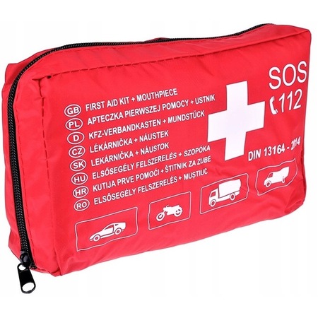 Trusa de prim ajutor auto, GTMax, Conform standardului European ...