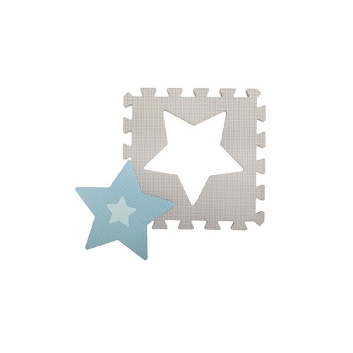 Covoras de Joaca Puzzle 120x120 cm Momi Nebe Blue - eMAG.ro