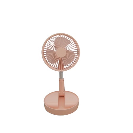 Mini ventilator extensibil Hse24, 19,7 x 19,7 x 9,3 cm, 3 viteze, rose ...