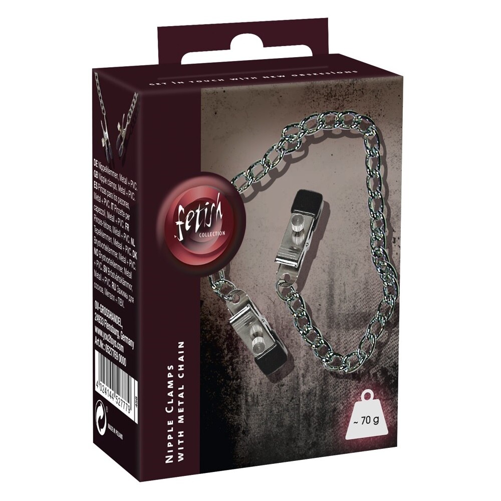 Cleme pentru sfarcuri, Fetish Collection, Aligator, presiune ajustabila ...