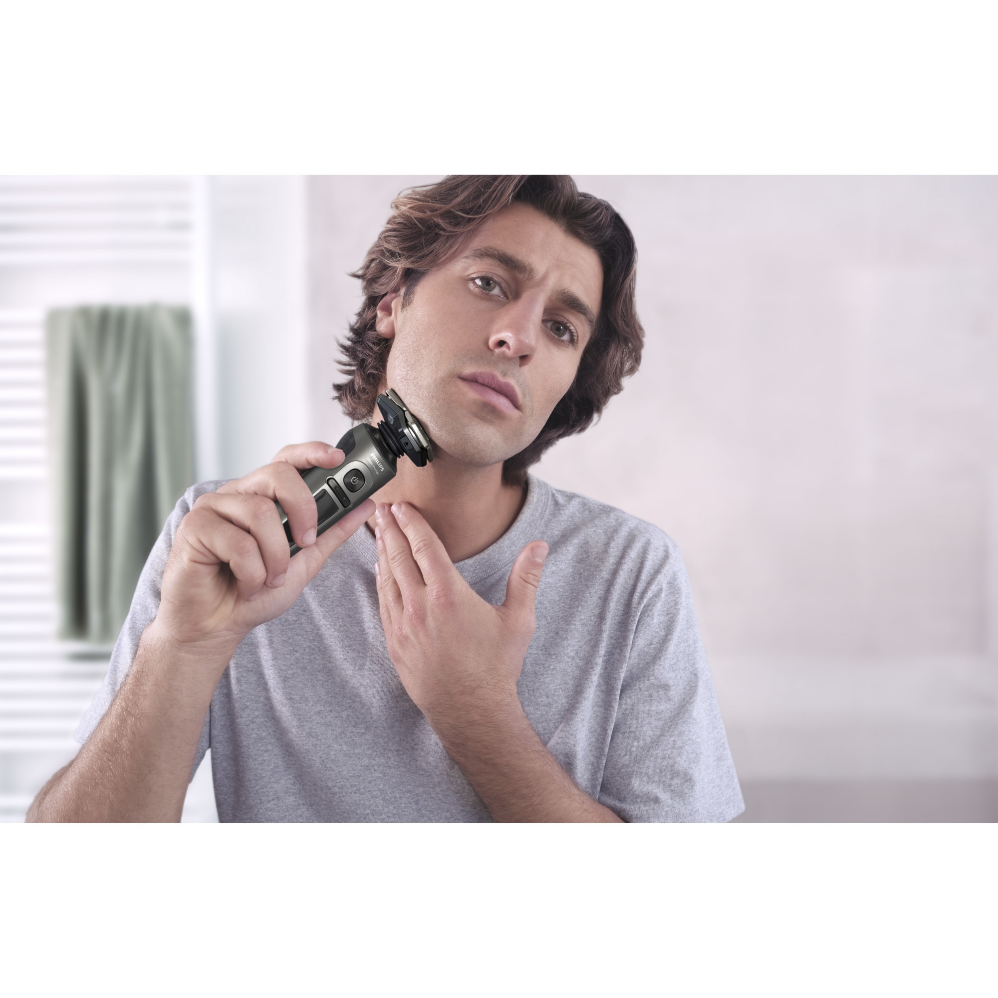 Самобръсначка Philips Shaver Series 9000 Prestige SP9872/15, Мокро/сухо ...