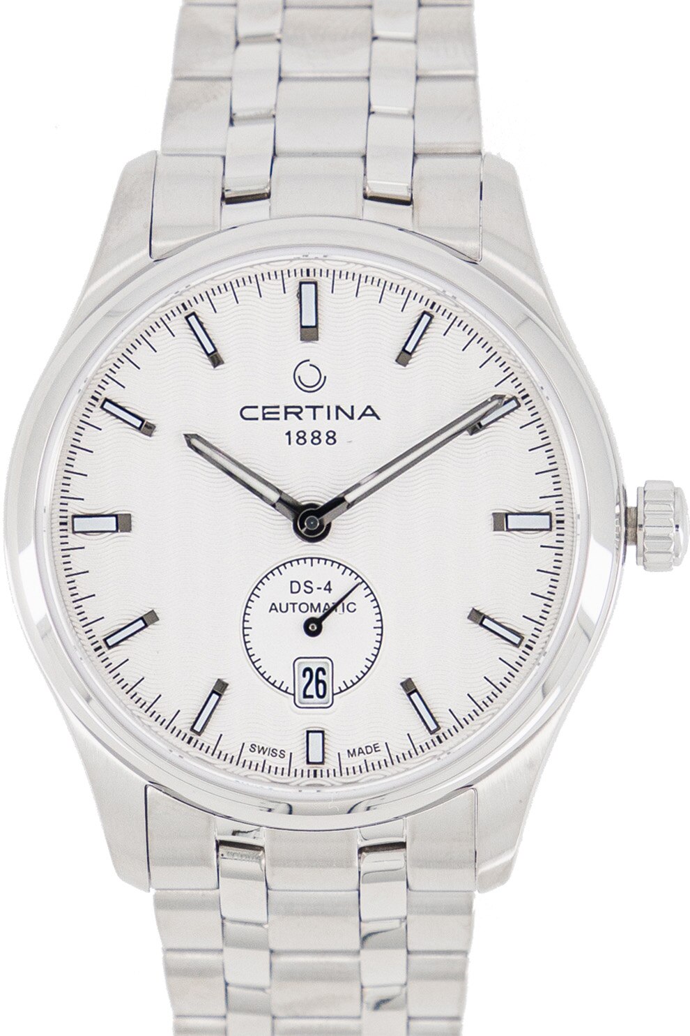 Certina, Ceas automatic cu bratara metalica, Argintiu - eMAG.ro