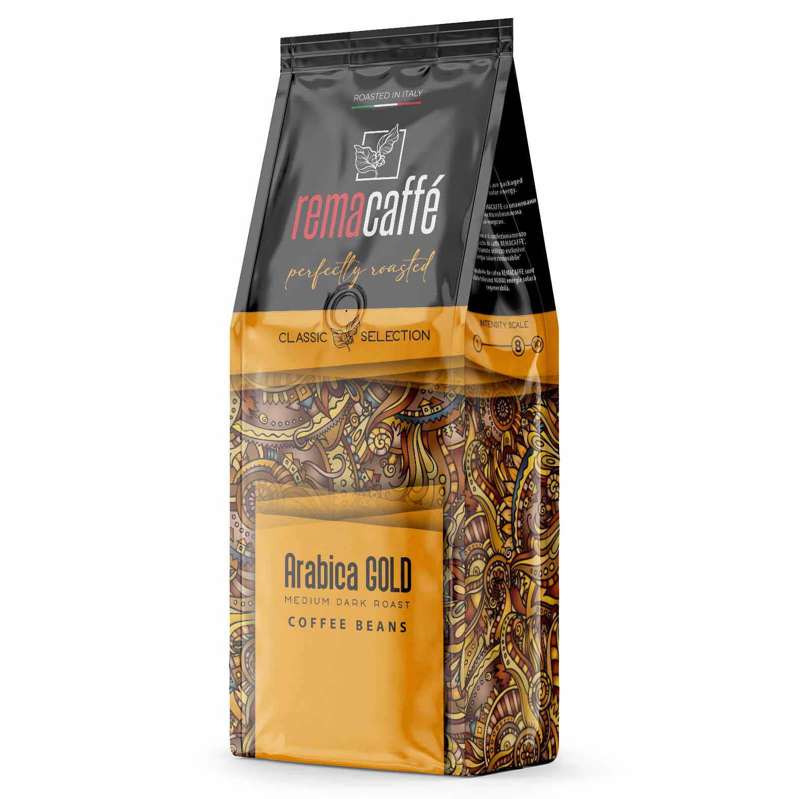 Boabe de cafea REMACAFFE Arabica GOLD, 1 kg - eMAG.ro