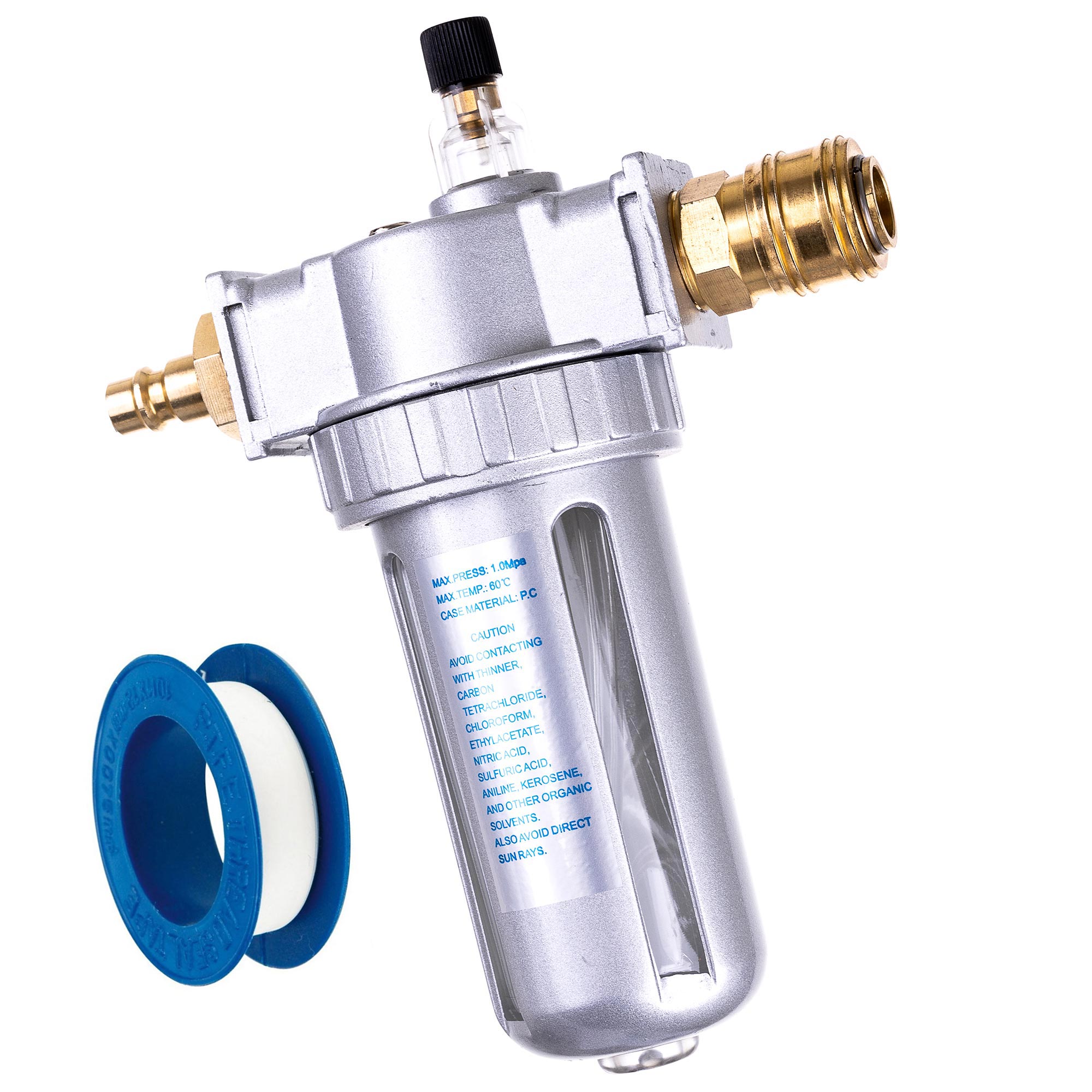 Oiler de aer pentru compresor 1/2 conectori rapide teflon - eMAG.ro