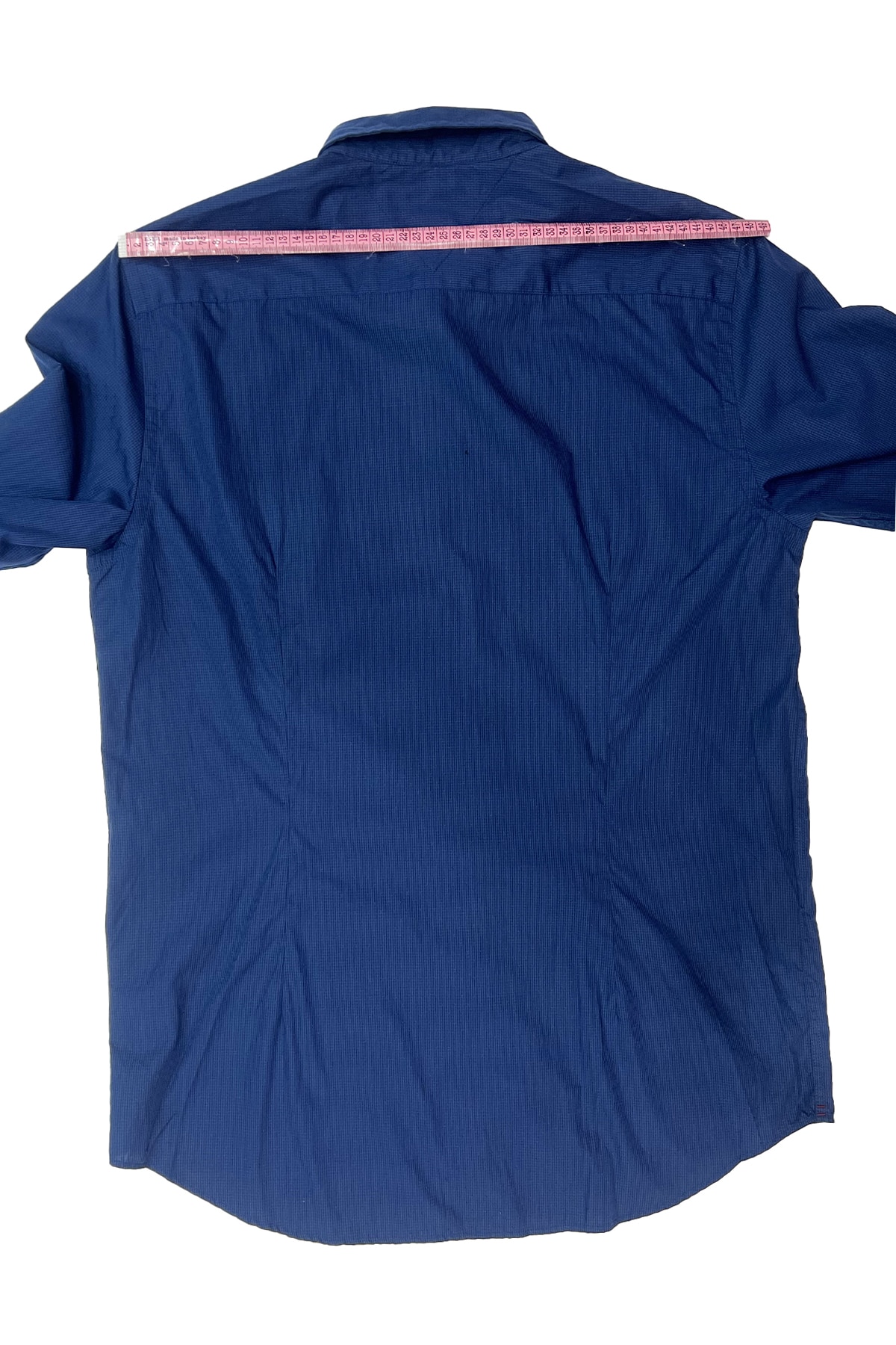 Camasa barbati Tommy Hilfiger, 100% bumbac, bleumarin, carouri, marimea ...