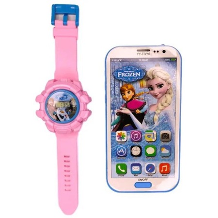 Set ceas eroi cu proiector, electronic, afisaj LCD, curea silicon si ...