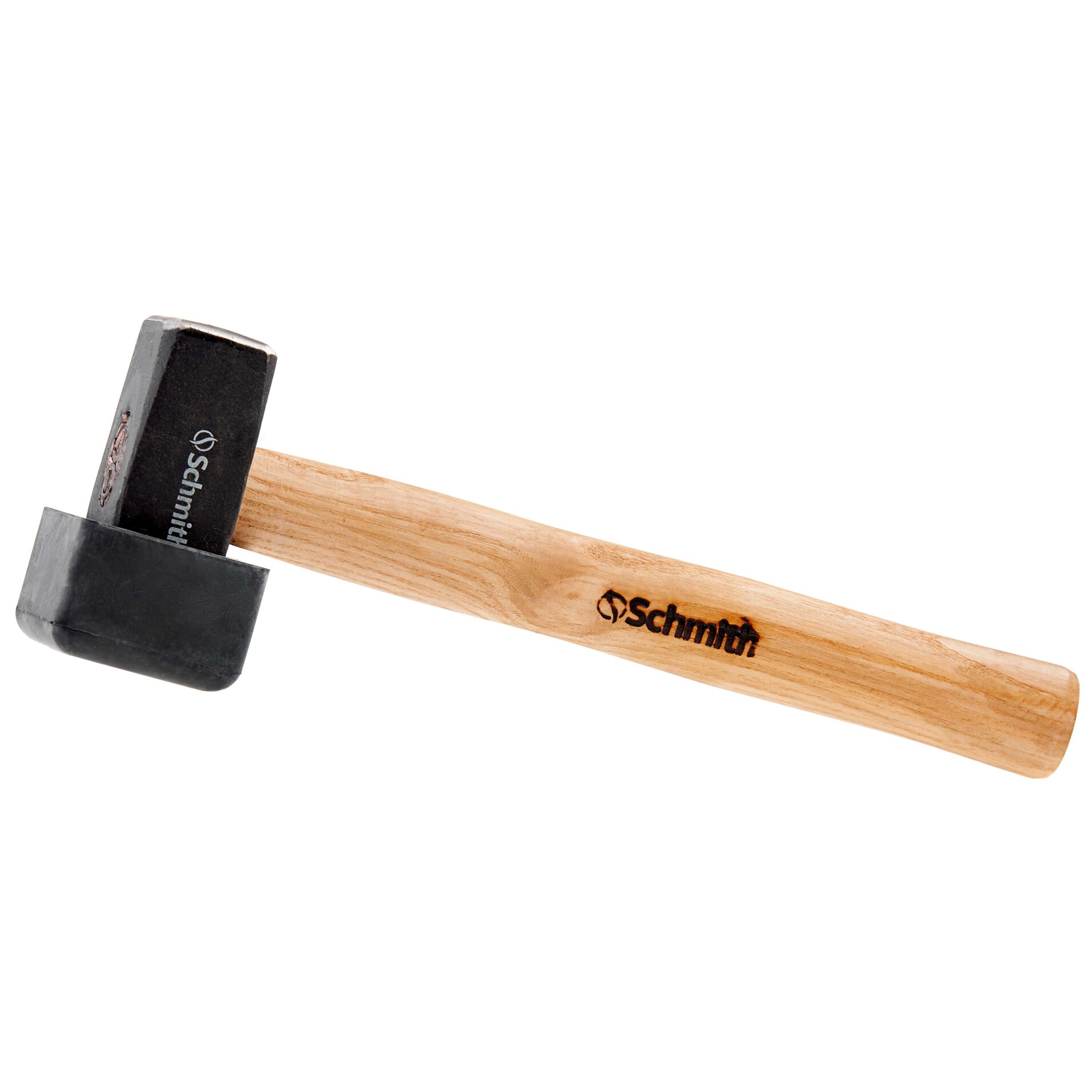 Ciocan de cauciuc, Schmith, Cauciuc/Lemn,1500 g, 38 cm, Negru/Natur ...