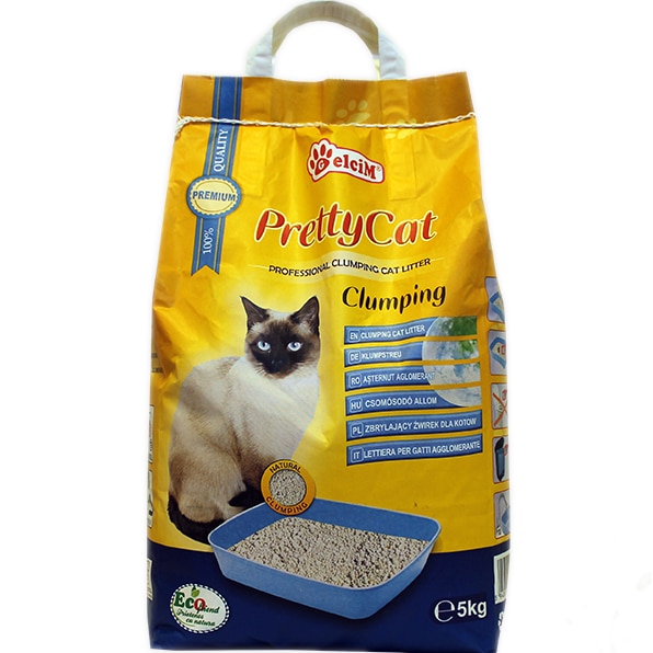 Asternut pentru pisici, Gelcim, Pretty Cat, 5 kg - eMAG.ro