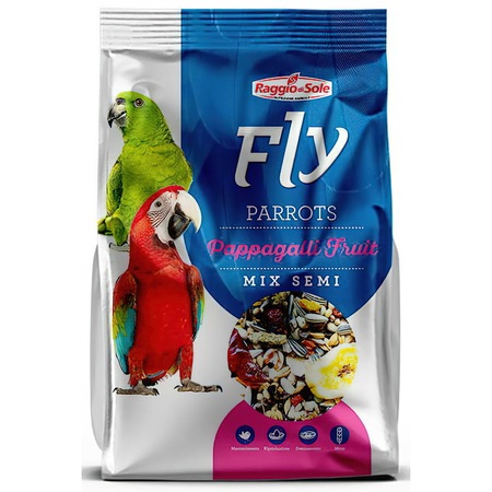 Hrana Papagali Mix Seminte cu Fructe si Ardei Iute, Raggio do Sole Fly ...