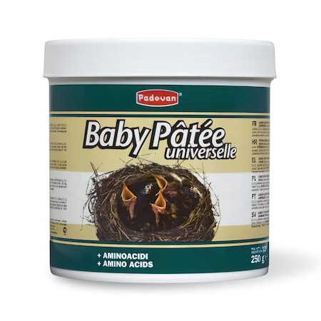 Hrana Pui Papagali si Pasari Granivore, Padovan Baby Patee, 250g - eMAG.ro