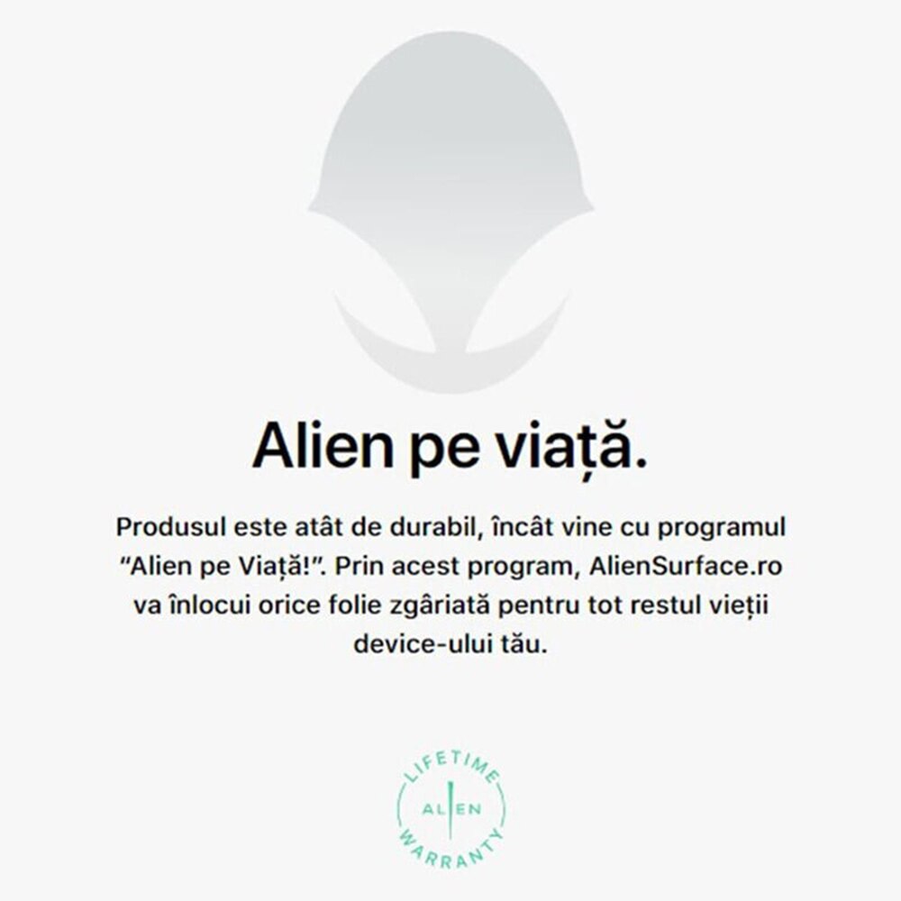 Alien Surface - [Képernyő - tokbarát] - Honor 70 - Átlátszó - eMAG.hu