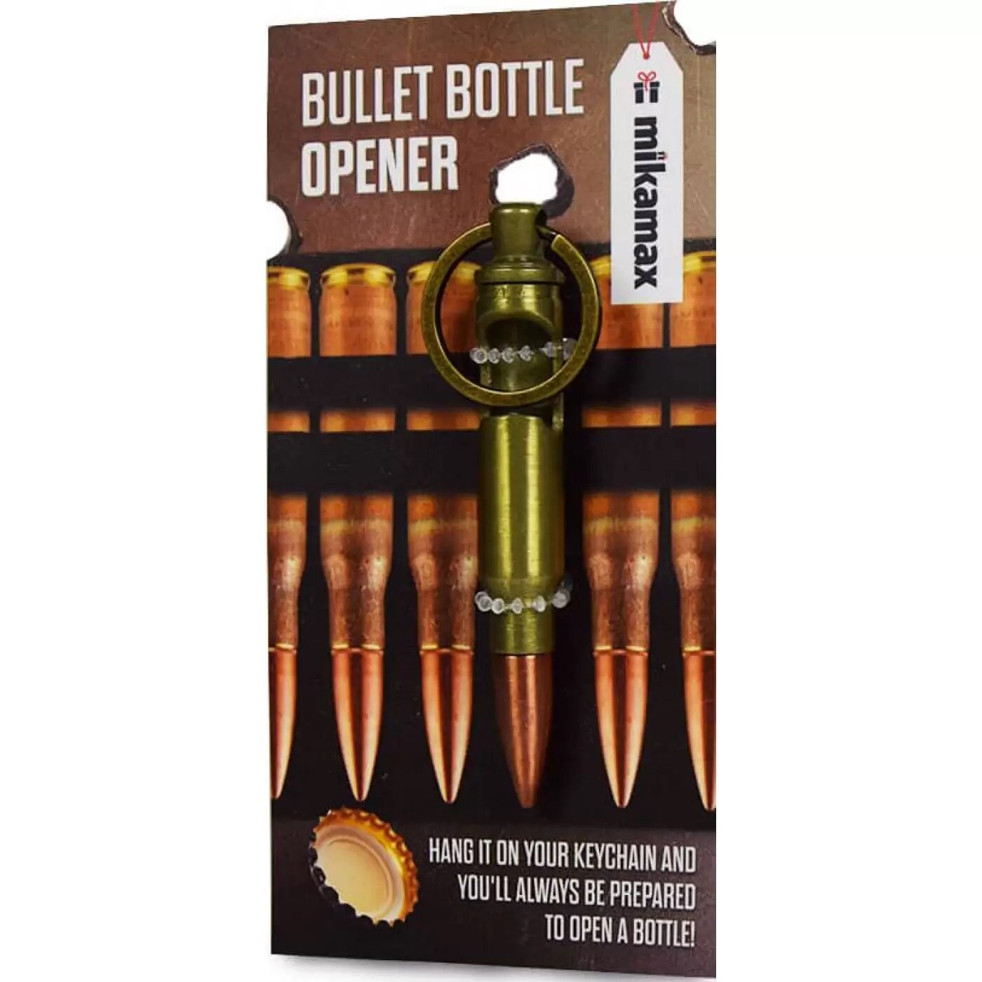 Desfacator de bere in forma de glont, auriu - eMAG.ro