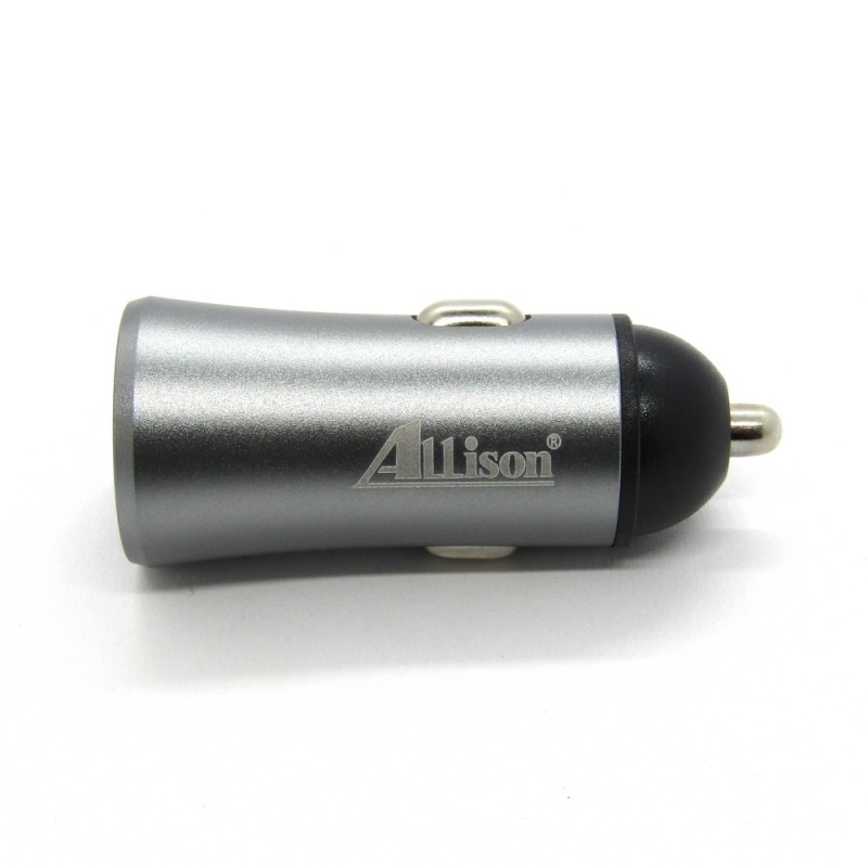 Allison 2 Usb Autós Töltő és 1 Méteres Type C Kábel Fémszürke Emag Hu