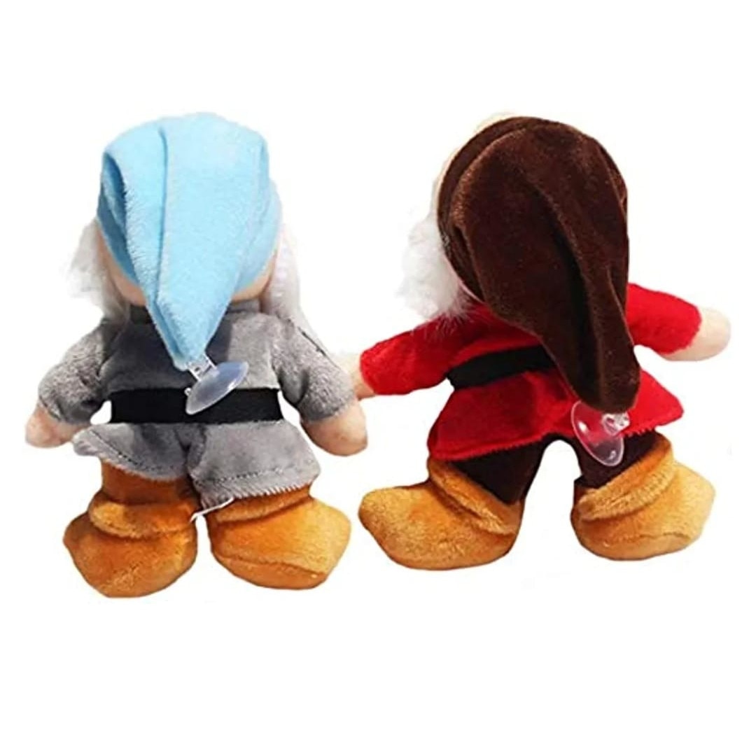 Set de plus, Alba ca Zapada cu cei 7 pitici, multicolor, 21 cm - eMAG.ro