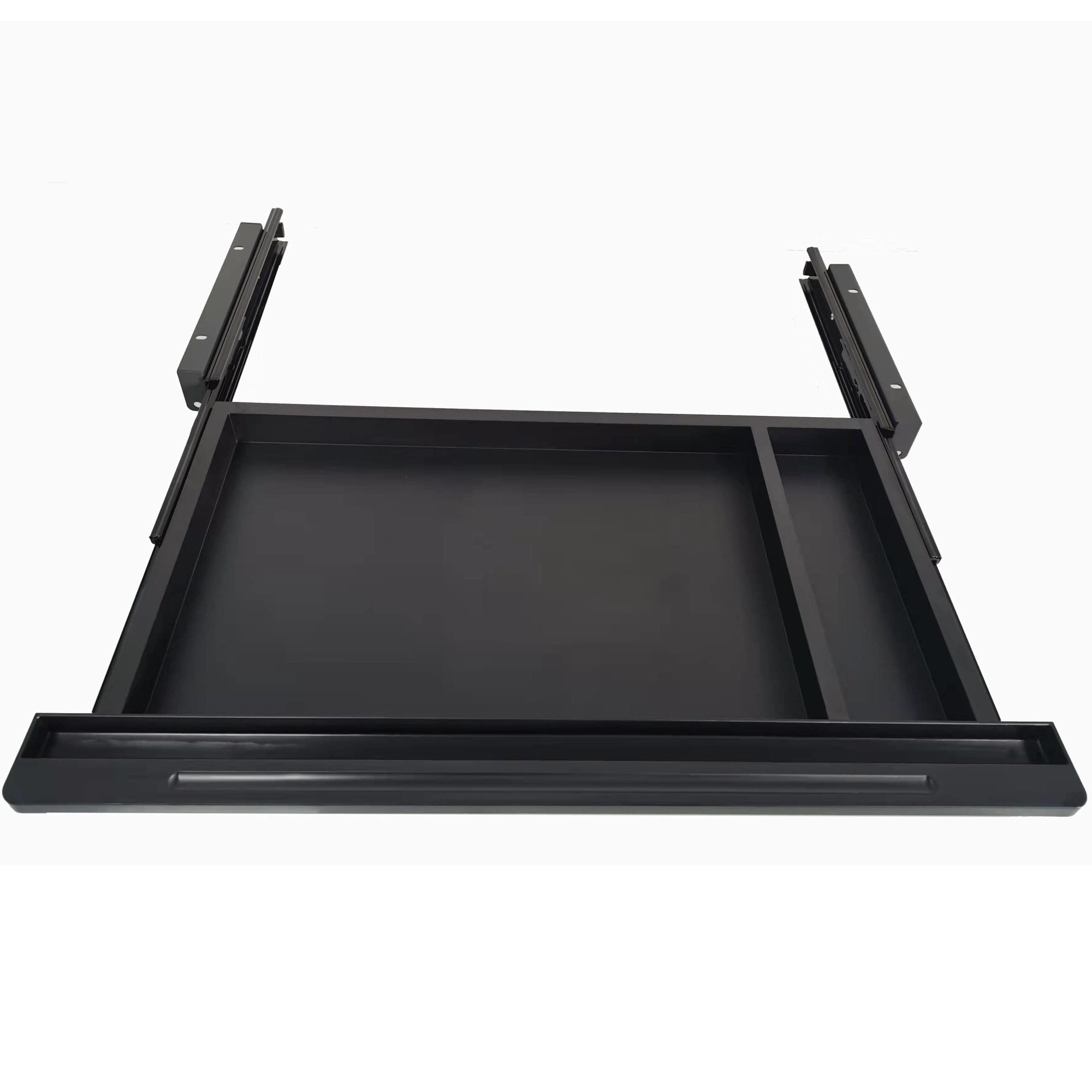 Sertar organizator cu depozitare sub blat amXea AD2 Negru, extensibil ...