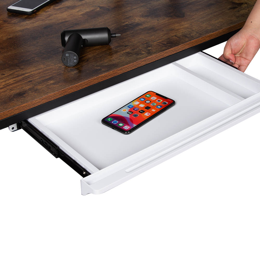 Sertar organizator cu depozitare sub blat amXea AD2 Alb, extensibil ...