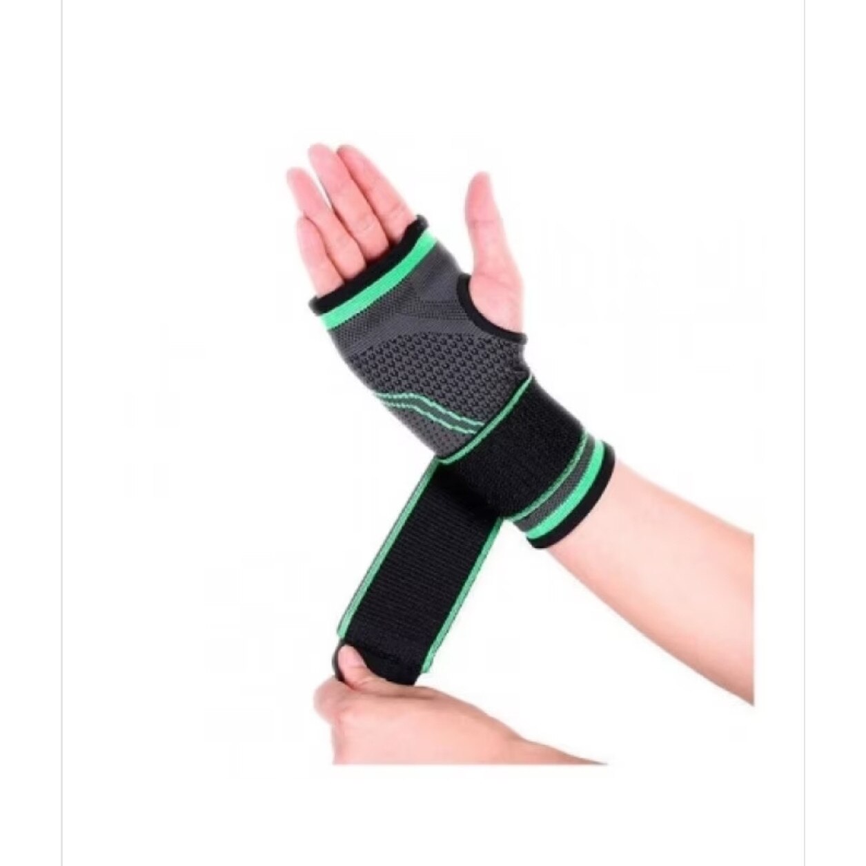 Set 2x Suport elastic de incheietura si palma, ajustabil, marime ...