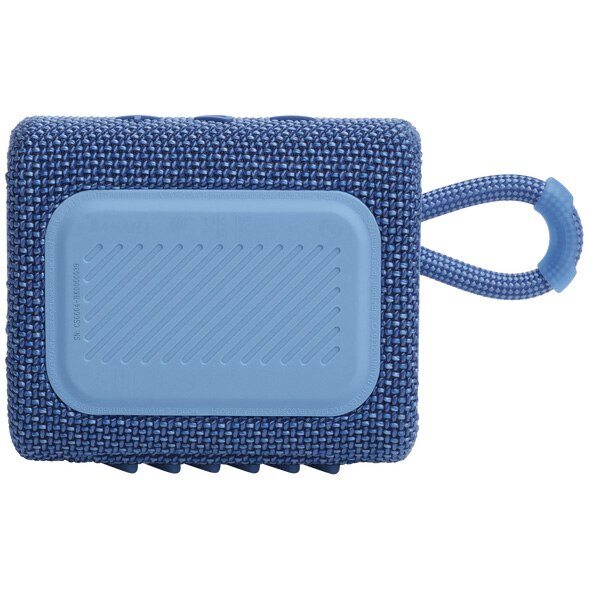 Boxa portabila JBL Go 3 Eco, Bluetooth. IP67, 5H, Albastru - eMAG.ro