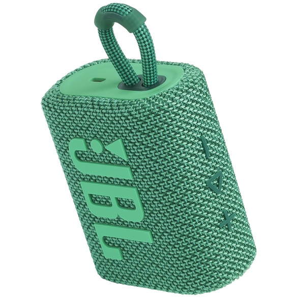 Boxa portabila JBL Go 3 Eco, Bluetooth. IP67, 5H, Verde - eMAG.ro