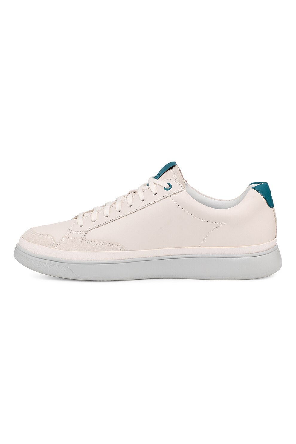 UGG, Pantofi sport de piele cu garnituri de piele intoarsa South Bay ...