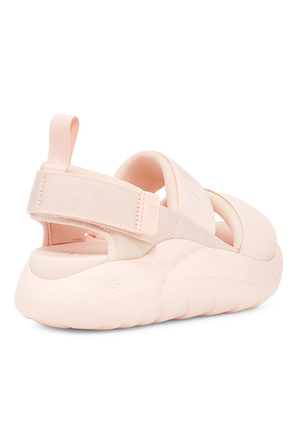 UGG, Сандали с велкро и лого, Праскова, 6 - eMAG.bg
