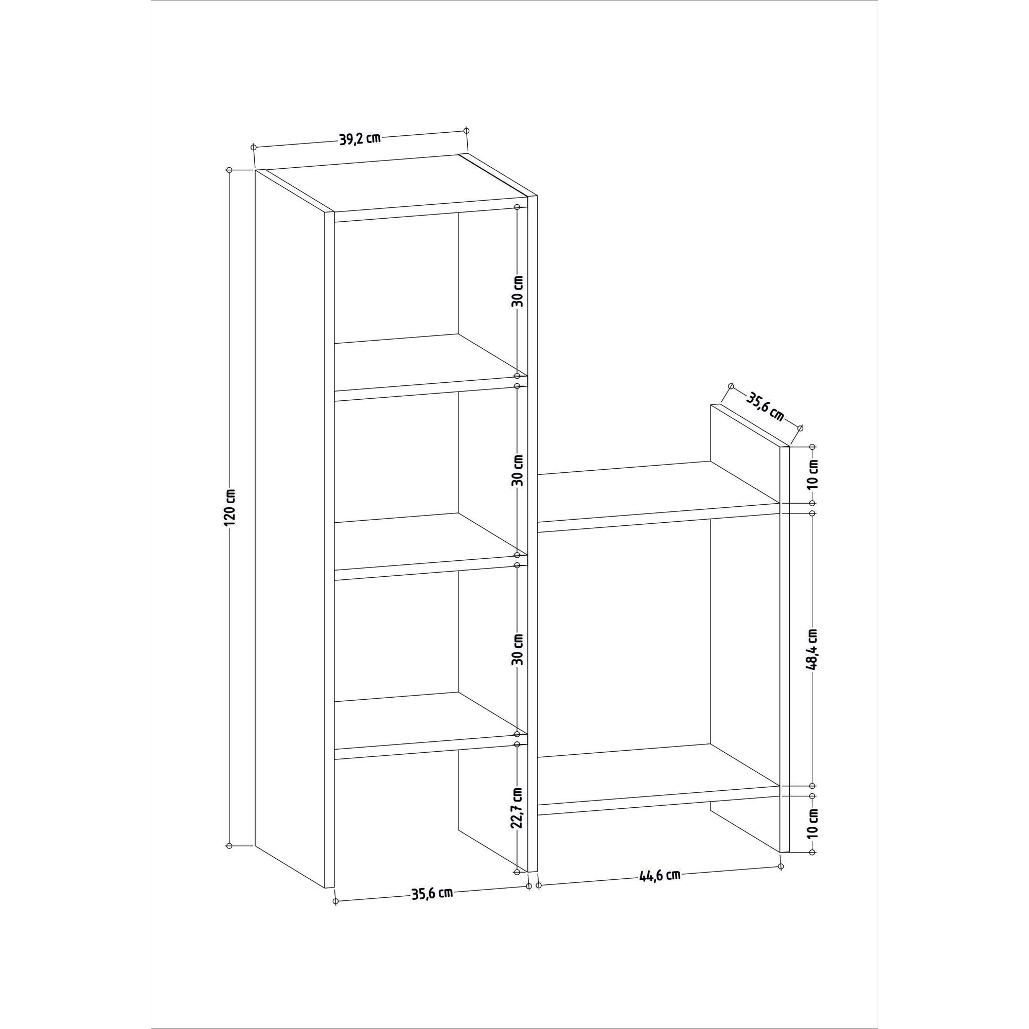 Pantofar, Earl, Wenge, 85 x 35 x 120 cm - eMAG.ro