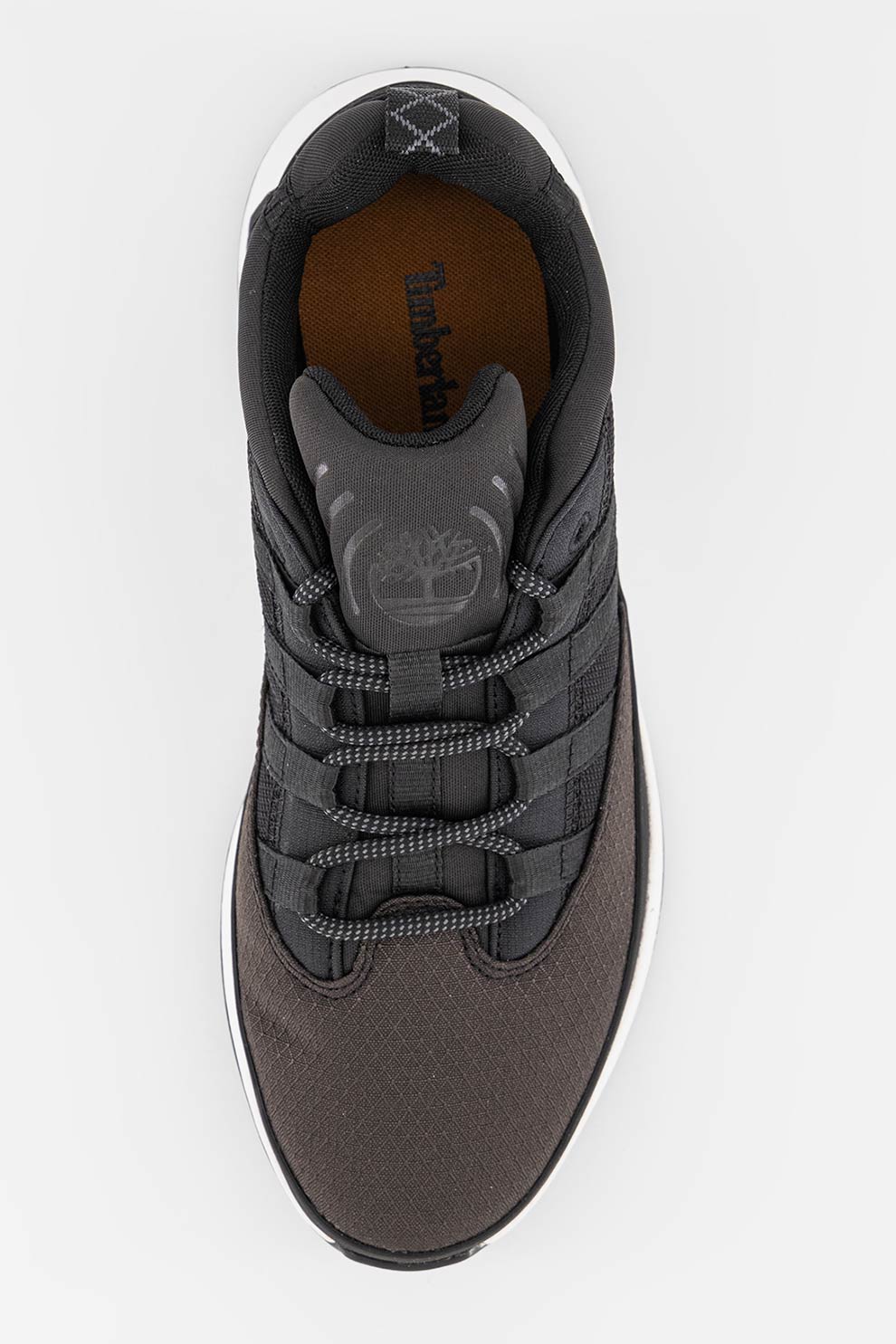 Timberland, Мрежести спортни обувки с лого, Черен, 8.5 - eMAG.bg