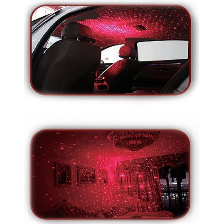 Lampa laser pentru plafon auto, SkyLight, cu alimentare USB - eMAG.ro