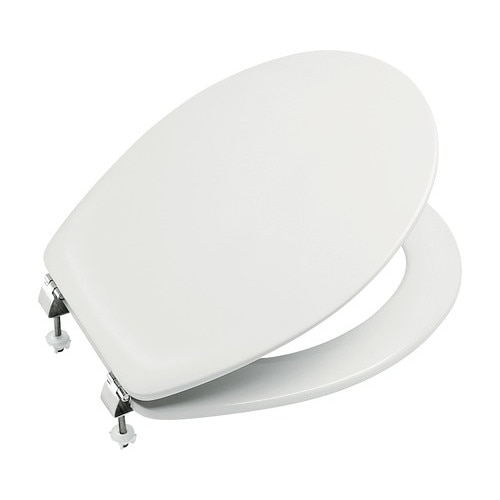 Capac WC Roca Victoria duroplast, inchidere lenta, alb 42,5x35,5 cm ...