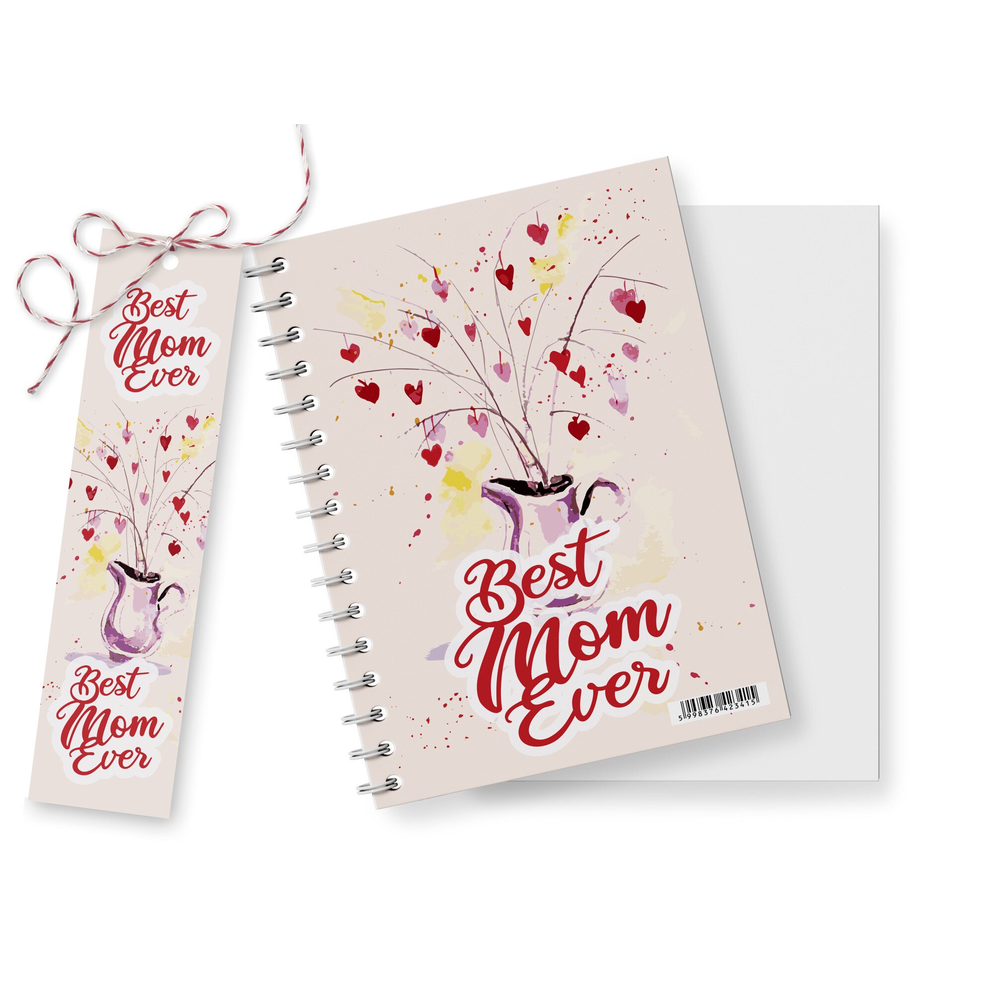 Carnetel A6 cu semn 100F spirala Best mom ever velin - eMAG.ro