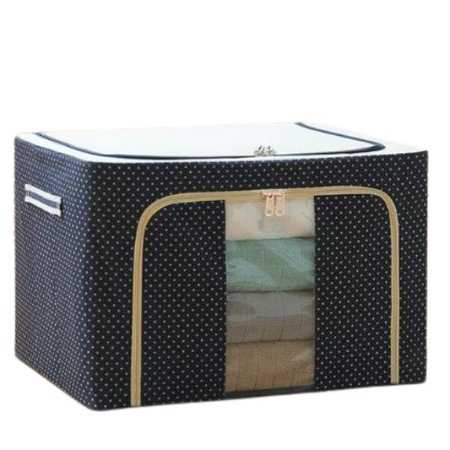 Cutie de depozitare Organizator pentru haine, paturi Albastru STACKBOX ...